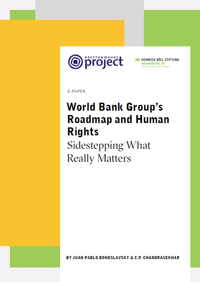 World Bank Group’s Roadmap and Human Rights | Heinrich Böll Stiftung ...