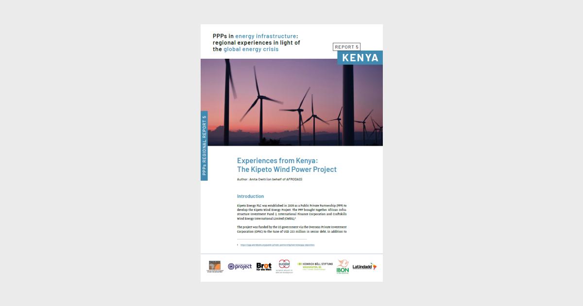 Kenya: The Kipeto Wind Power Project | Heinrich Böll Stiftung ...