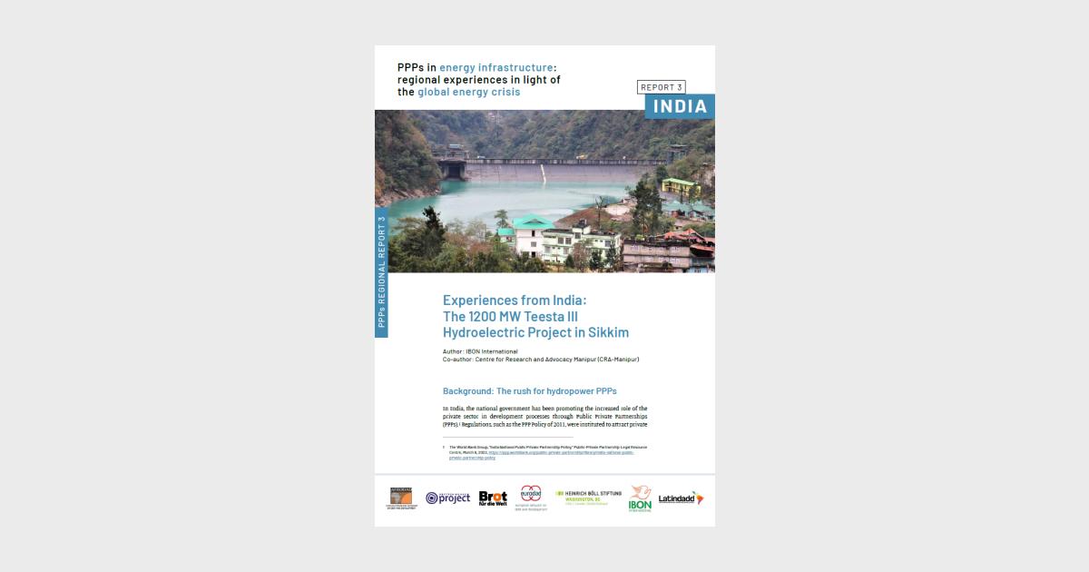 India: The 1200 MW Teesta III Hydroelectric Project in Sikkim | Heinrich Böll Stiftung ...