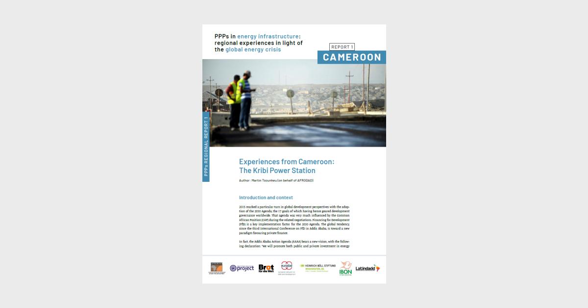 Cameroon: The Kribi Power Station | Heinrich Böll Stiftung | Washington ...