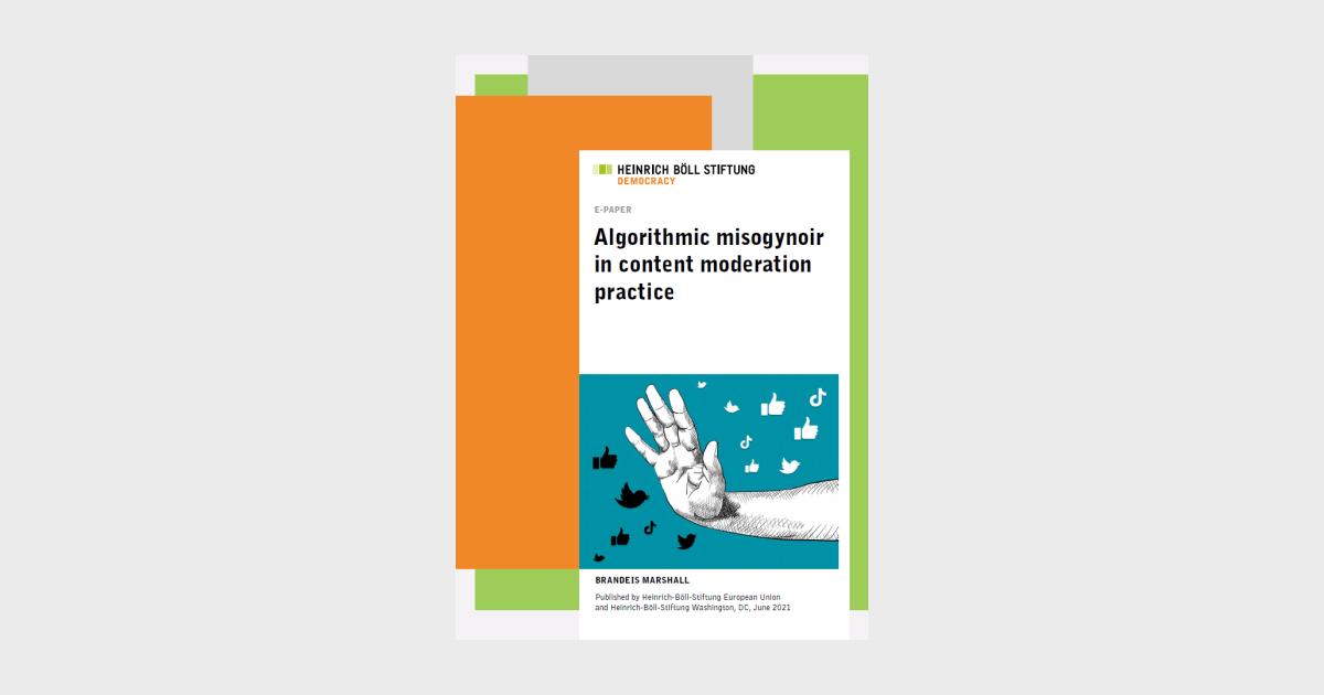 Algorithmic misogynoir in content moderation practice | Heinrich Böll ...