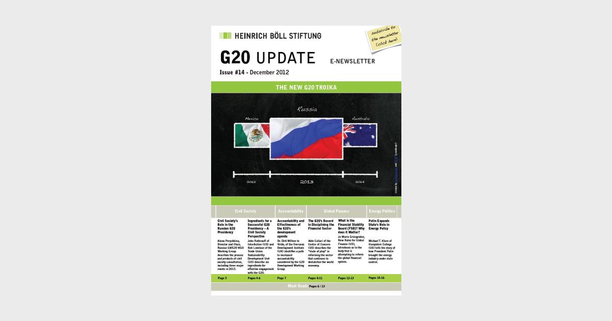 G20 Update #14 - The New G20 Troika | Heinrich Böll Stiftung ...