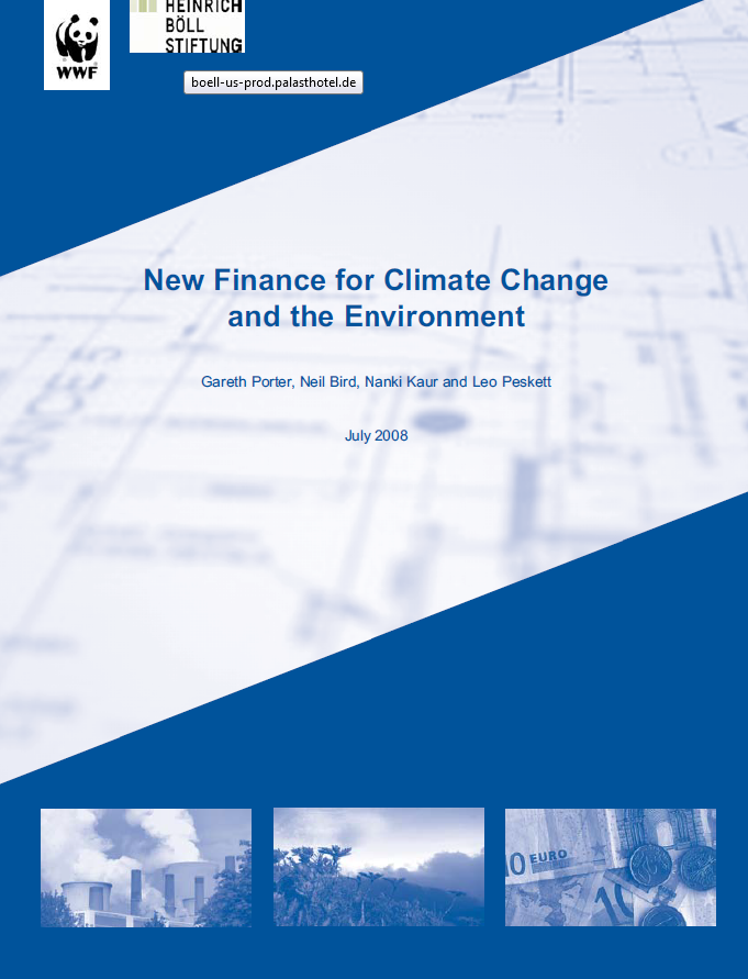 New Finance for Climate Change and the Environment | Heinrich Böll ...